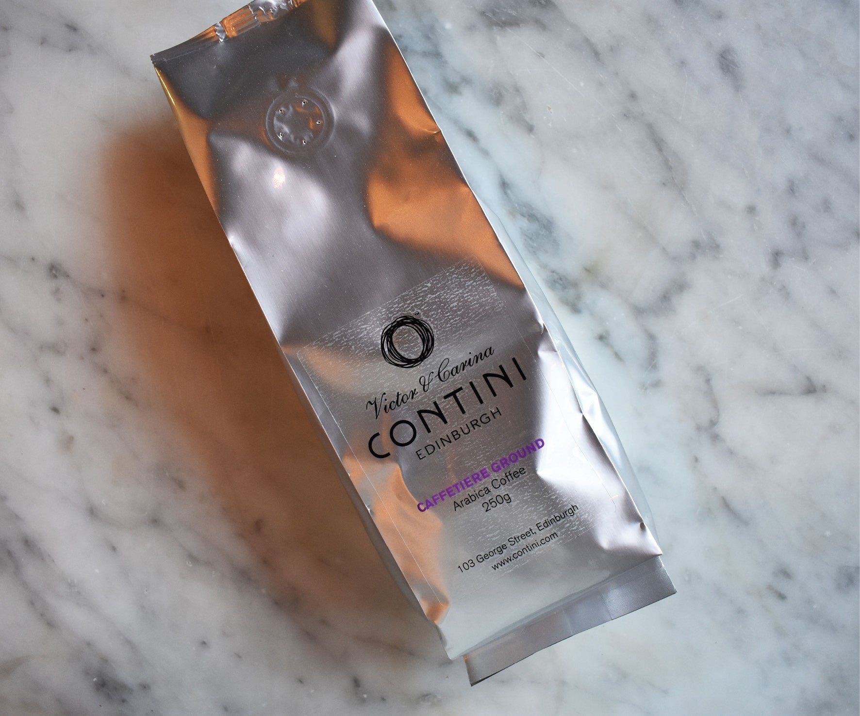 Contini Ground Coffee 250g Bag – Victor & Carina Contini